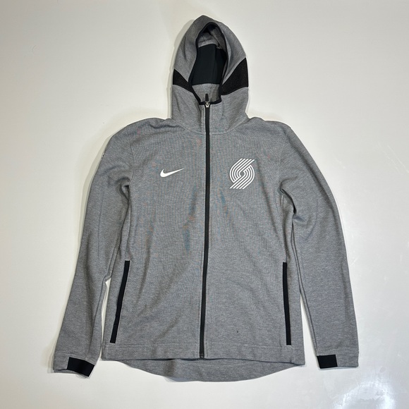 Nike | Jackets & Coats | Nike Portland Trailblazers Tech Fleece Dri Fit ...